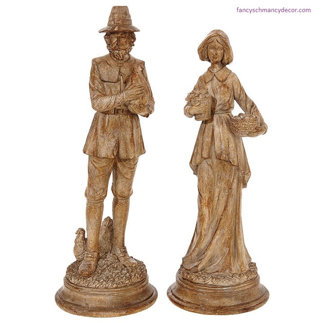 14" Pilgrim Assorted Set of 2 by Raz Imports – FancySchmancyDecor