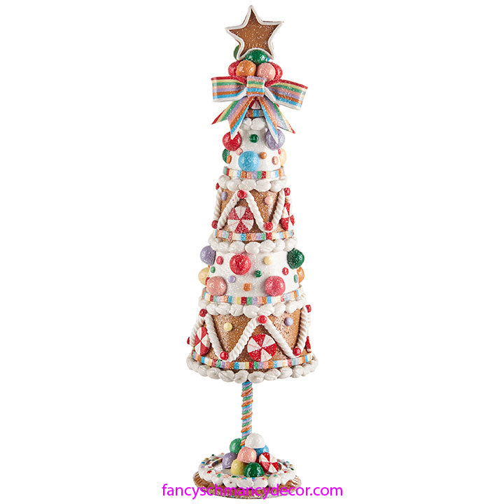 13.5" Gingerbread Tree by RAZ Imports – FancySchmancyDecor