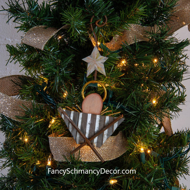 Baby Jesus Ornament by The Round Top Collection – FancySchmancyDecor